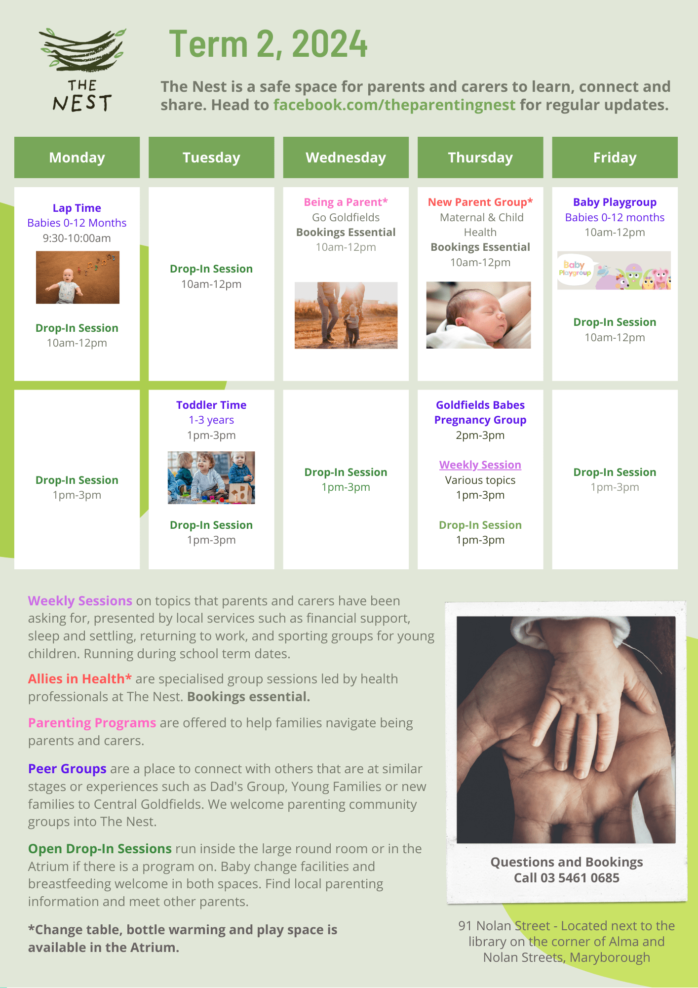 Term 2 2024 Schedule | go goldfields